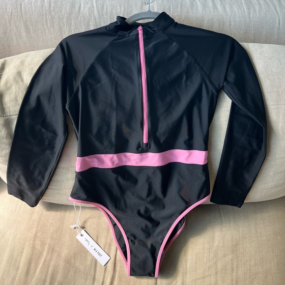 Jolyn Clothing | Swim | Jolyn Surf Suit Womens Nazare Long Sleeve Zipup ...